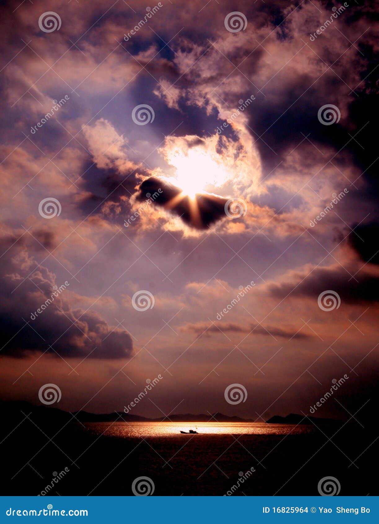 Marine Multi-colored Sunlight Stock Photo - Image of goddess, chinese ...