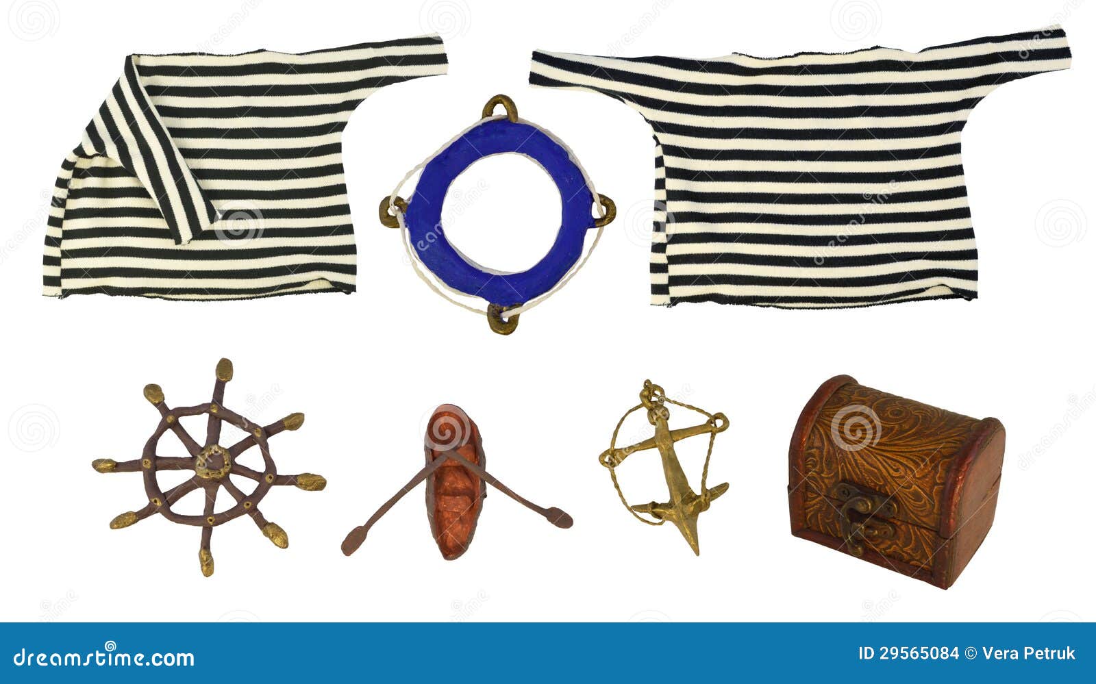 Marine Objects Isolated Set Stock Photo - Image of pirate, buoy: 29565084