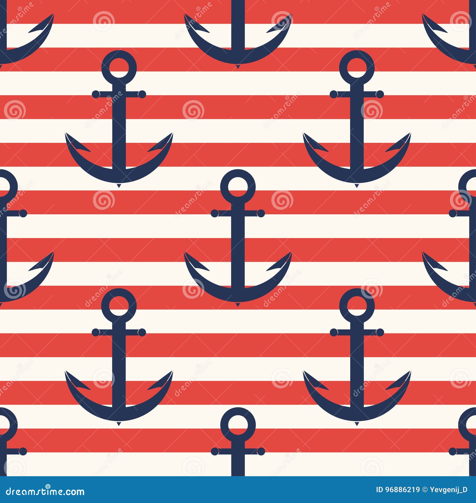 Marine Pattern Vector Illustration | CartoonDealer.com #57440410