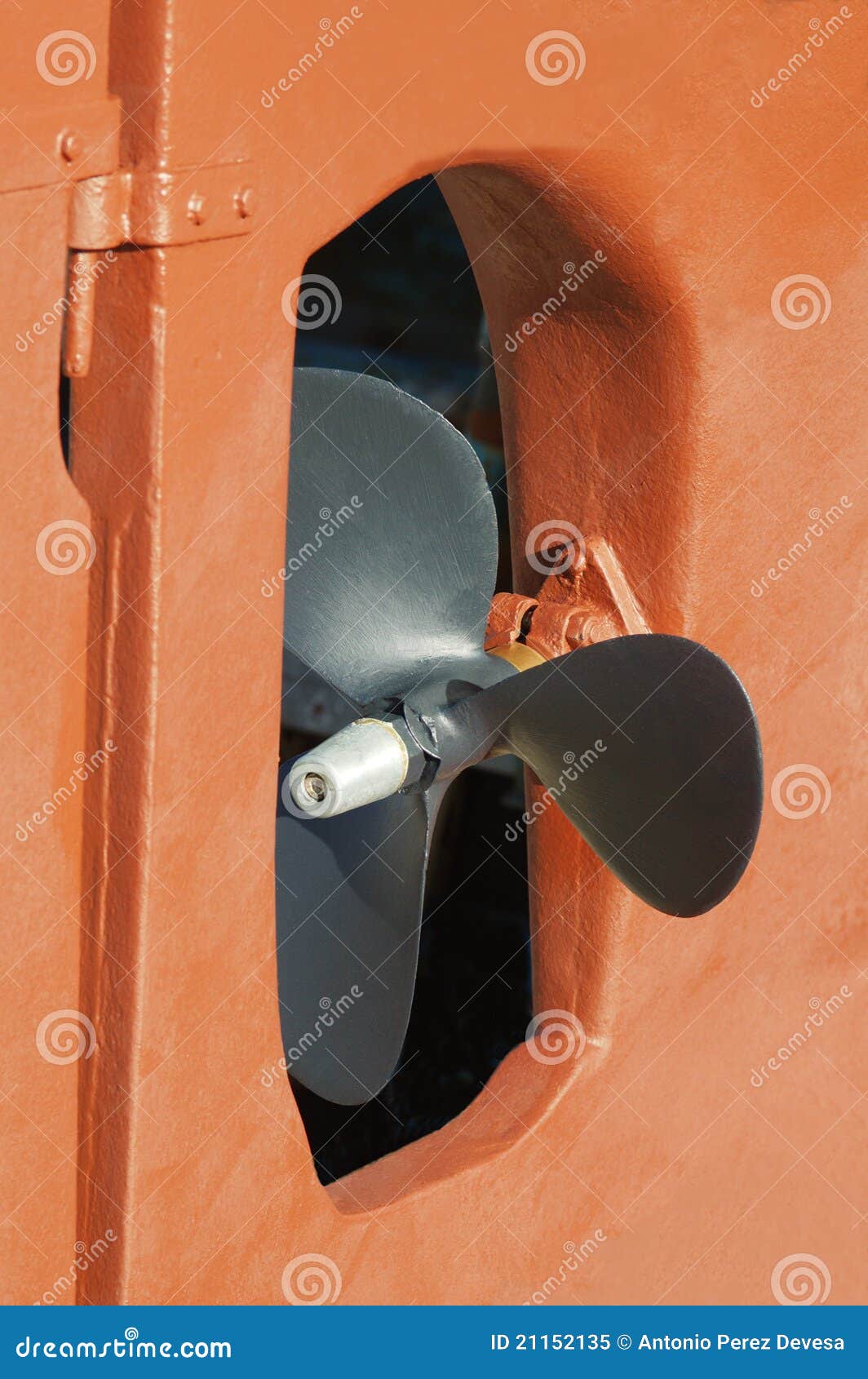 Marine propeller stock image. Image of nautical, ship - 21152135