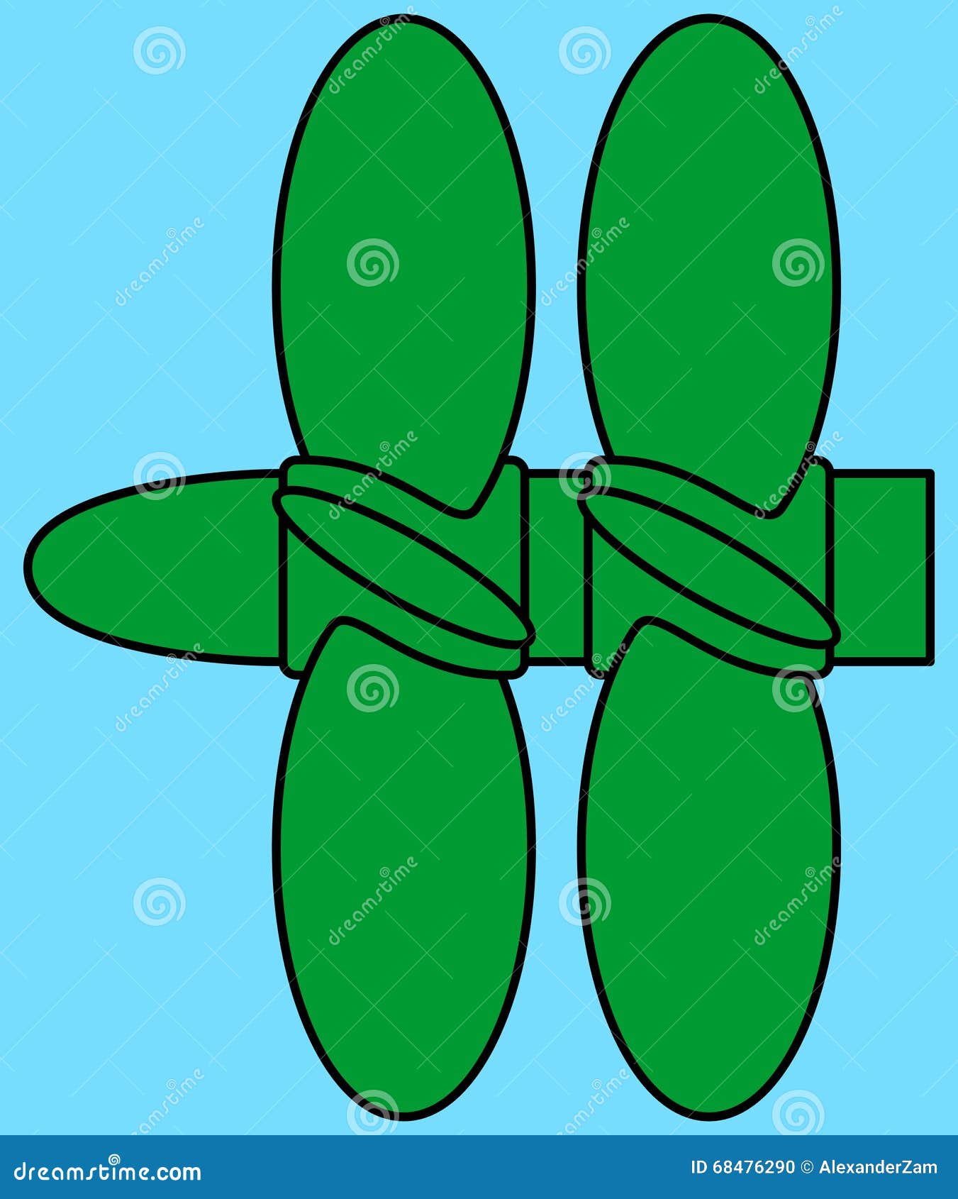 Marine propeller stock vector. Illustration of element - 68476290