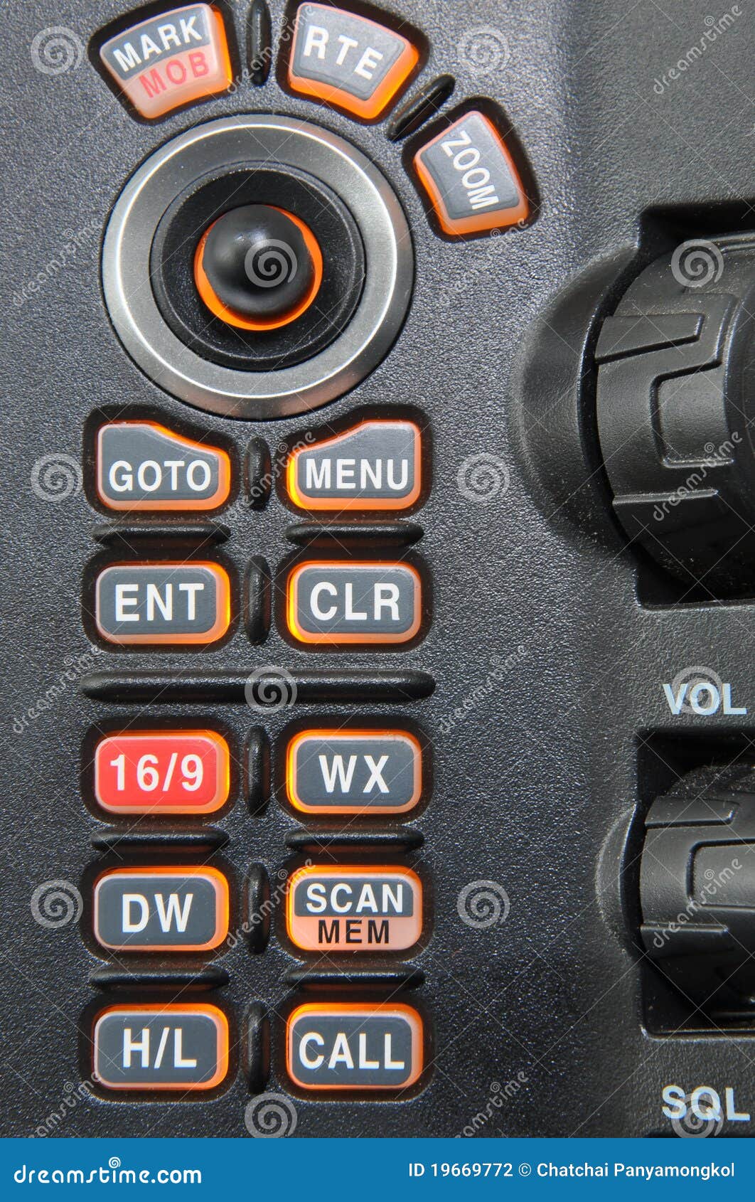 Marine radio control panel stock photo. Image of industry - 19669772