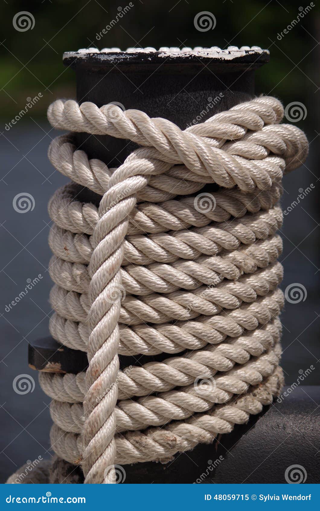 Marine rope stock image. Image of cord, nautic, keel - 48059715