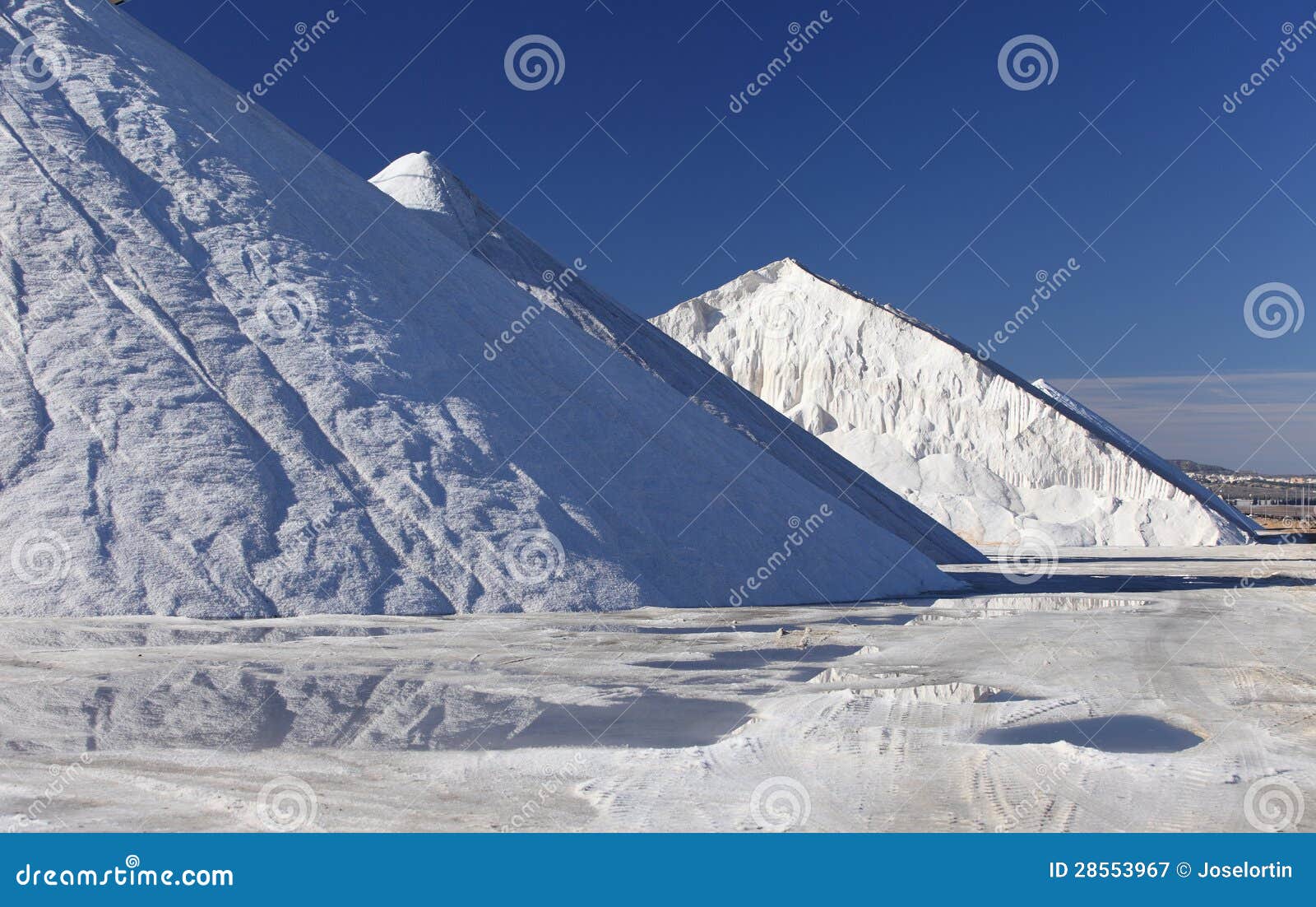 Marine salt stock image. Image of industry, torrevieja - 28553967