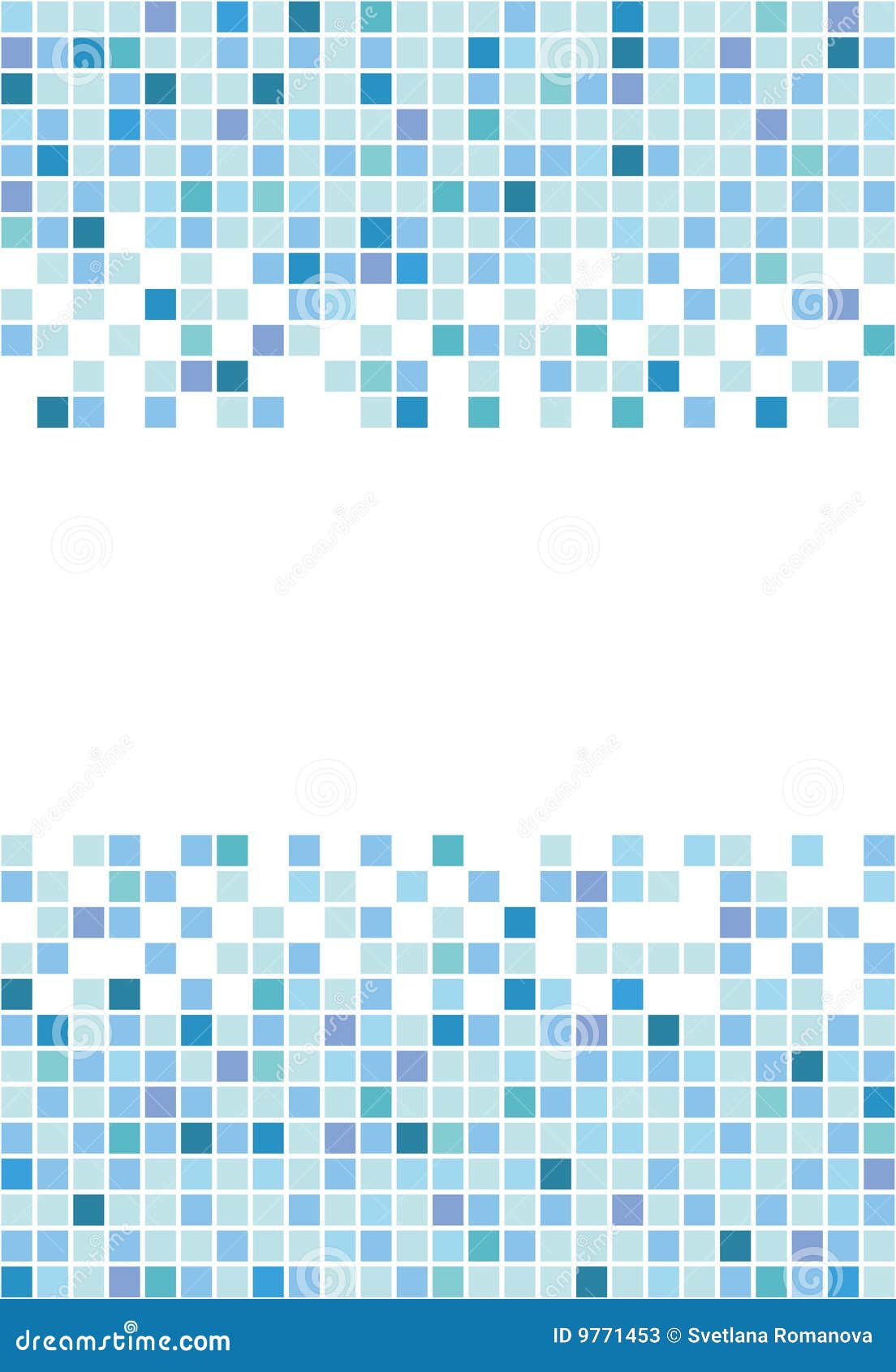 Mosaic Background Square Tiles Stock Image | CartoonDealer.com #2673013