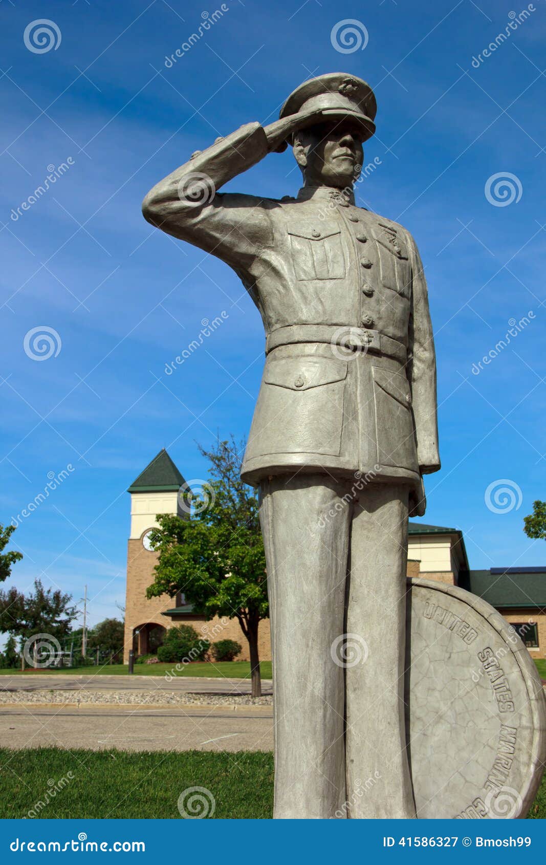 Marine Statue imagem de stock. Imagem de parque, marinho - 41586327