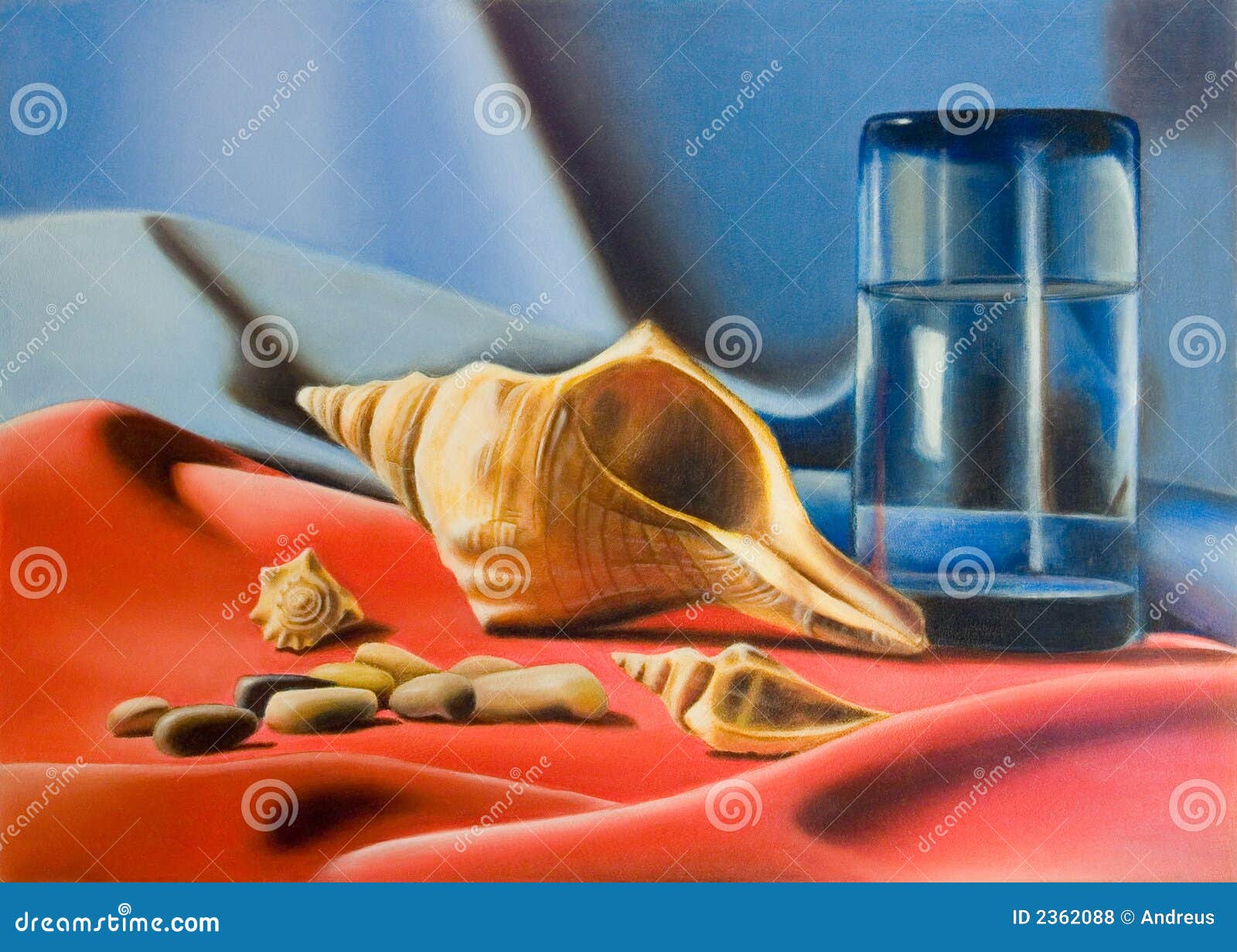 Marine still life stock photo. Image of drapery, wave - 2362088