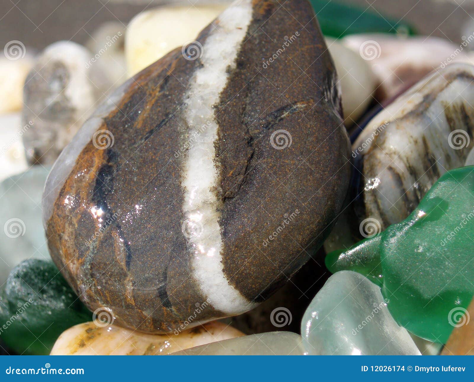 Marine stone stock photo. Image of beauty, small, coast - 12026174