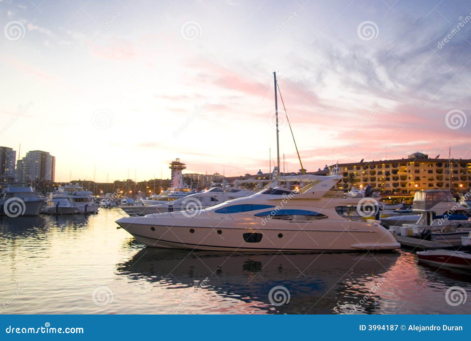 Marine sunset stock image. Image of mast, boats, ship - 3994187