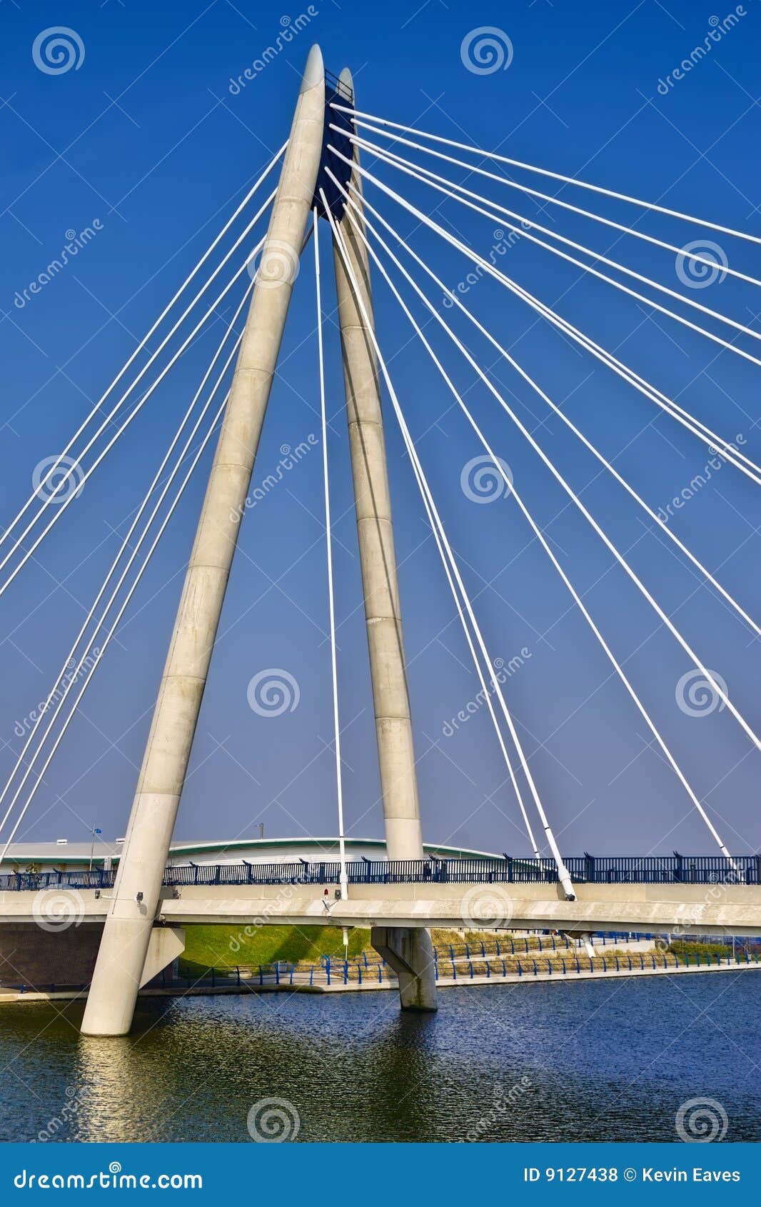 Marine Way Bridge stock photo. Image of seaside, cables - 9127438