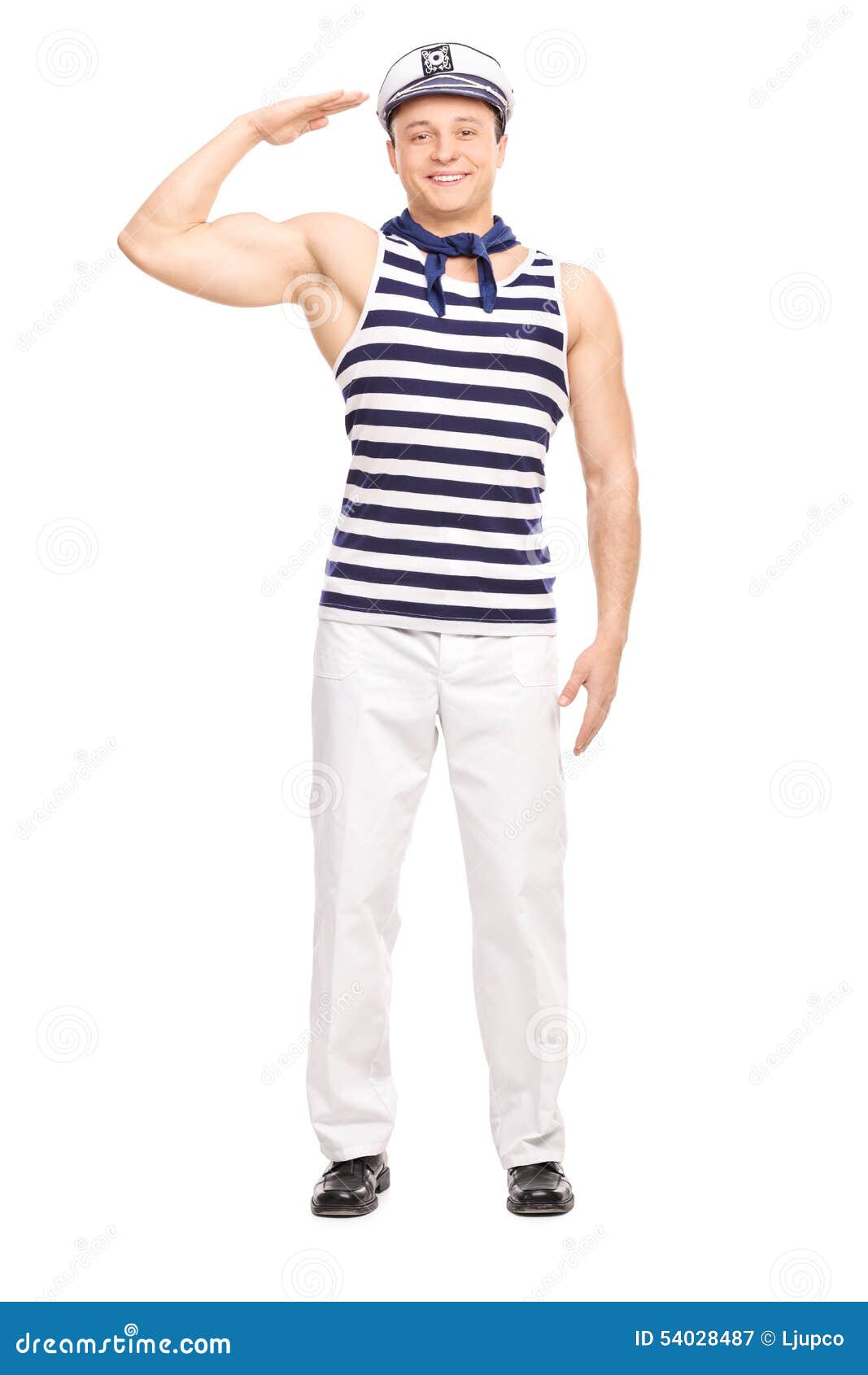 Marinheiro Masculino Novo Que Estão Reto E Saudação Imagem de Stock ... Marinheiro Masculino Novo Que Estão Reto E Saudação Imagem de Stock ...