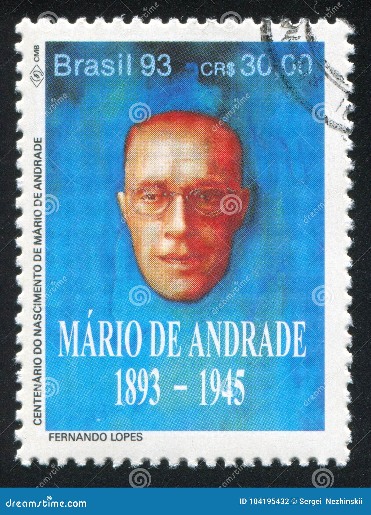 Mario de Andrade photographie éditorial. Image du cheveu - 104195432