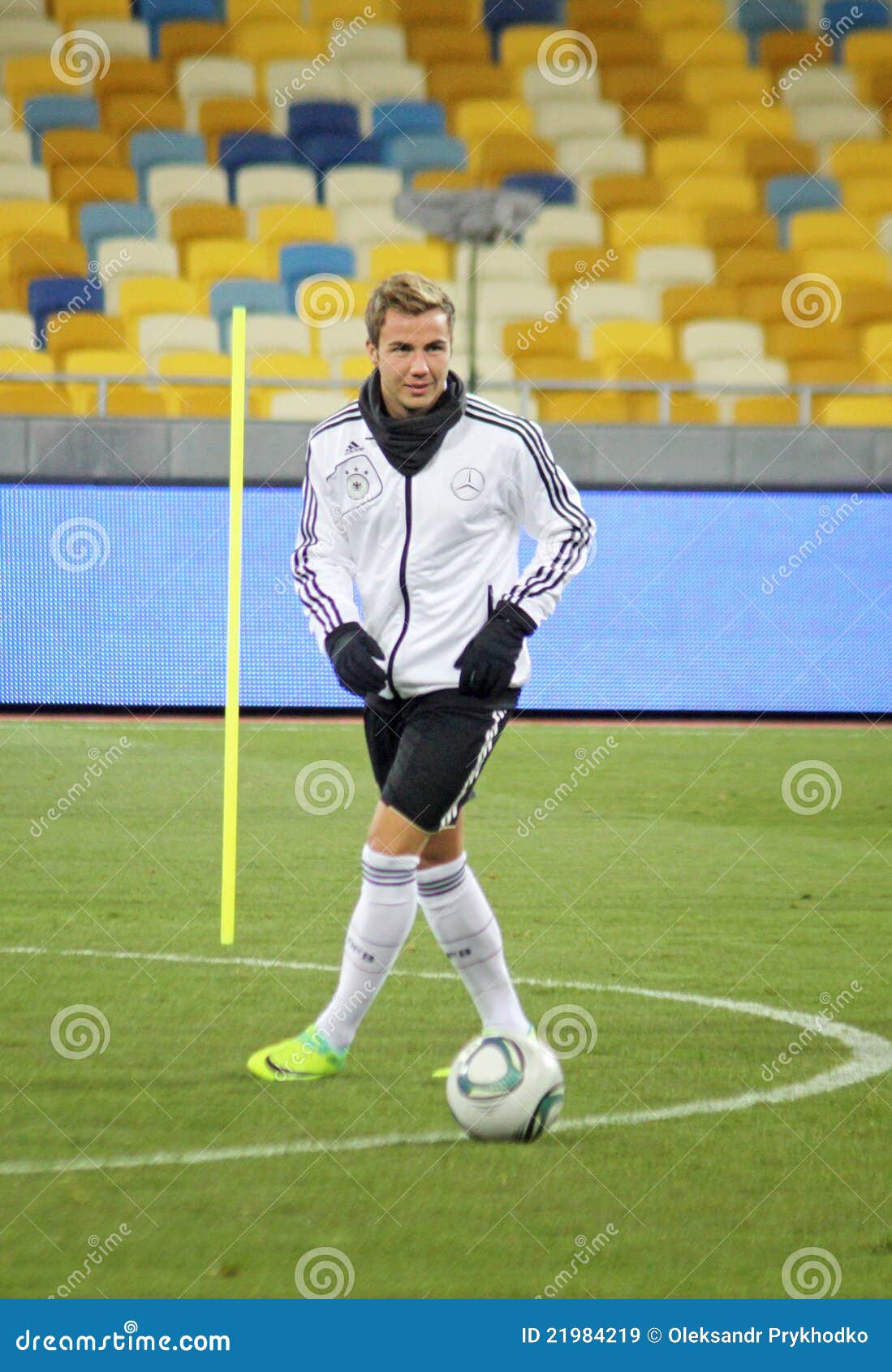 Mario Gotze of Germany editorial stock image. Image of olimpiysyi ...