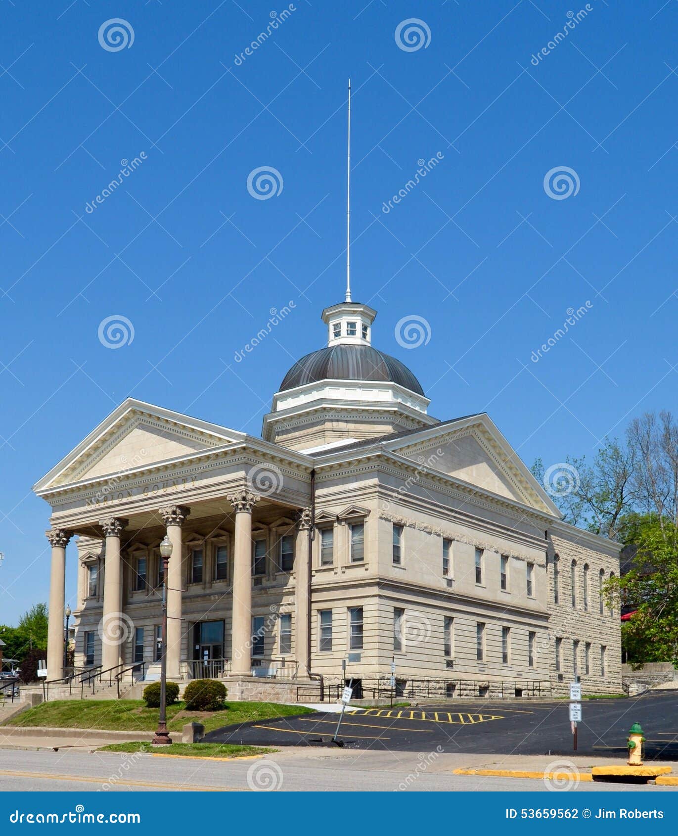 Marion County Courthouse fotografia editoriale. Immagine di infornare ...