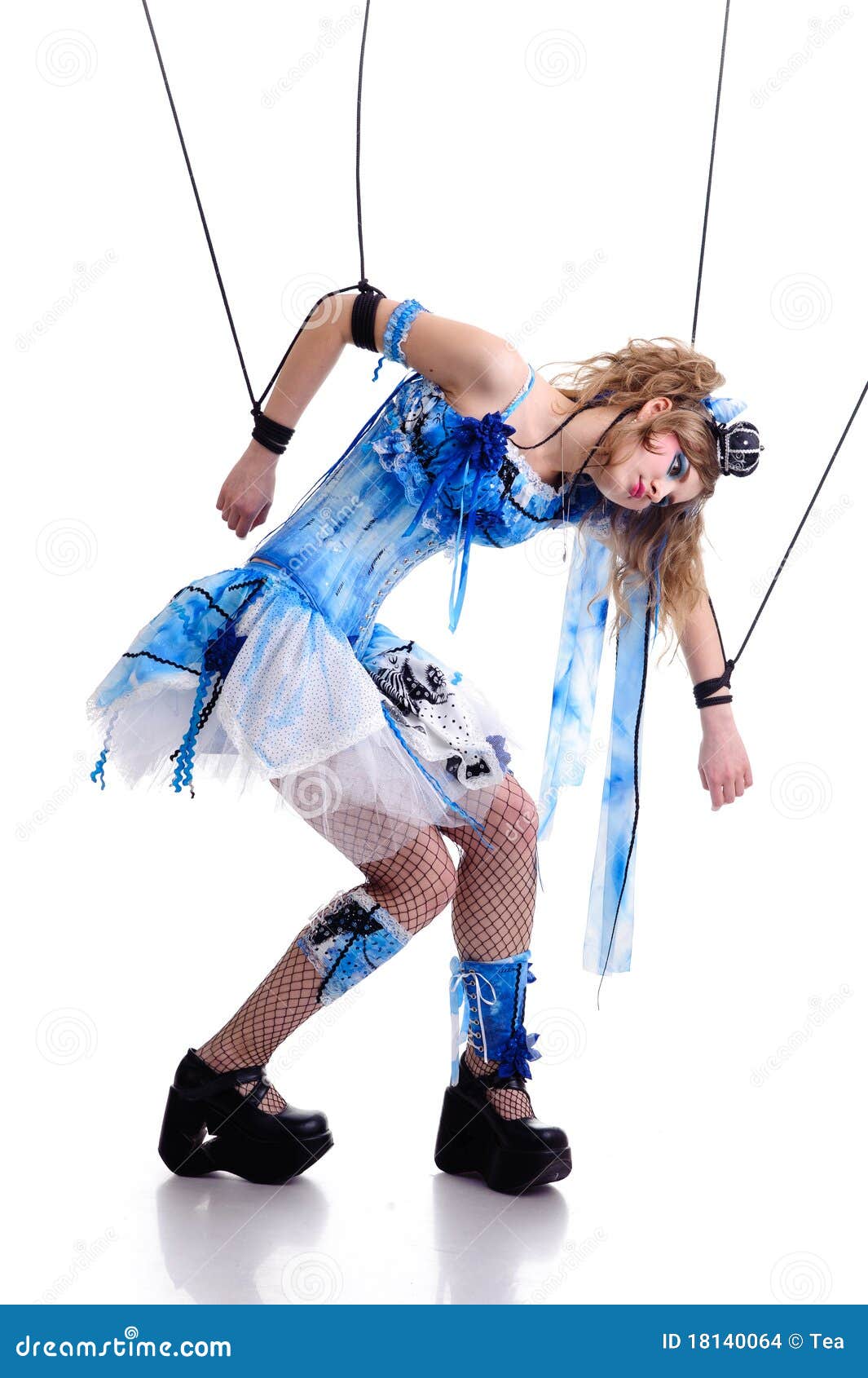 Marionette stock photo. Image of beautiful, dependency - 18140064