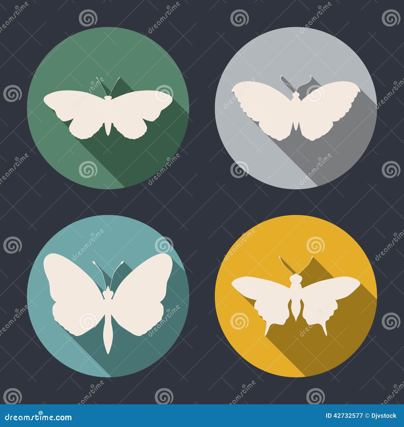 Mariposa Design ilustración del vector. Ilustración de fauna - 42732577