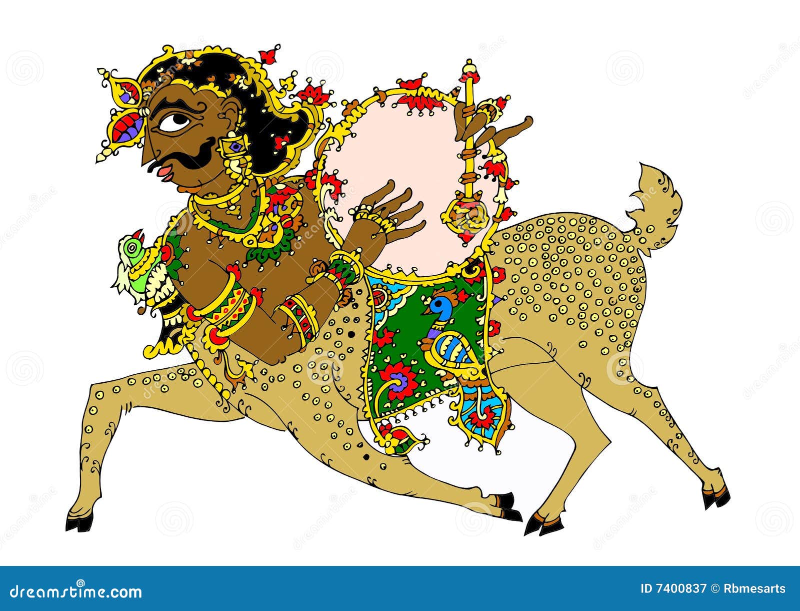 Marisan stock illustration. Illustration of drum, cloth - 7400837