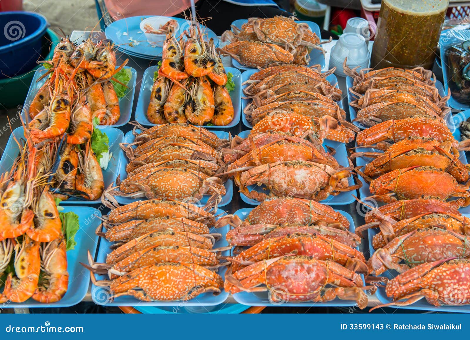 Marisco pronto para comer imagem de stock. Imagem de gostoso - 33599143