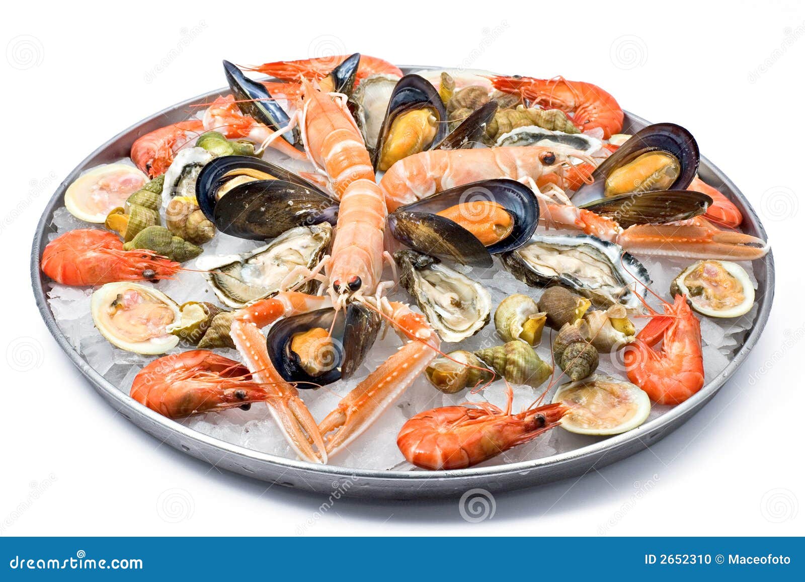 Mariscos Frescos Foto de archivo - Imagen: 2652310