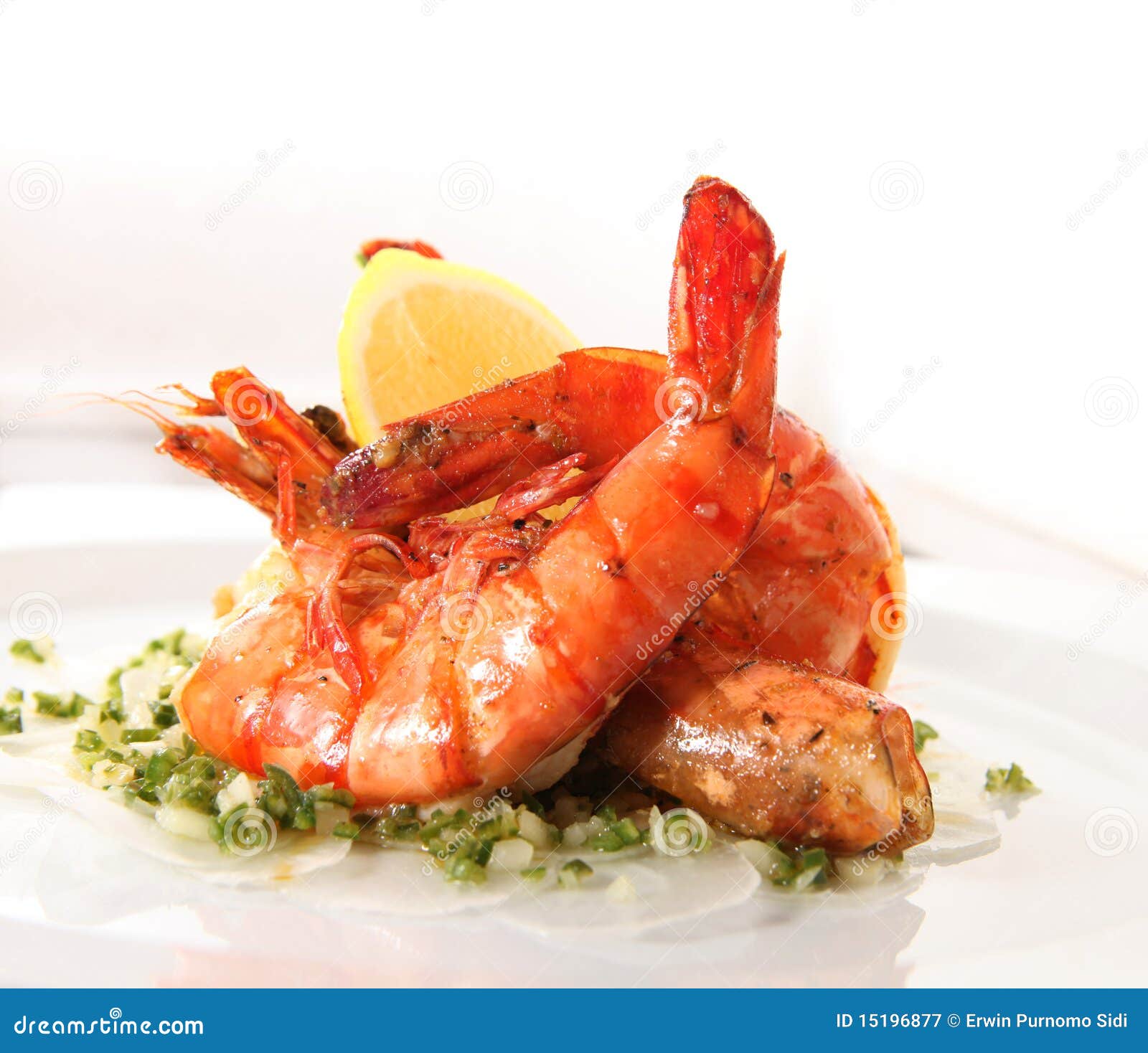 Mariscos Fritos De La Gamba Imagen de archivo - Imagen de placa, frito ...