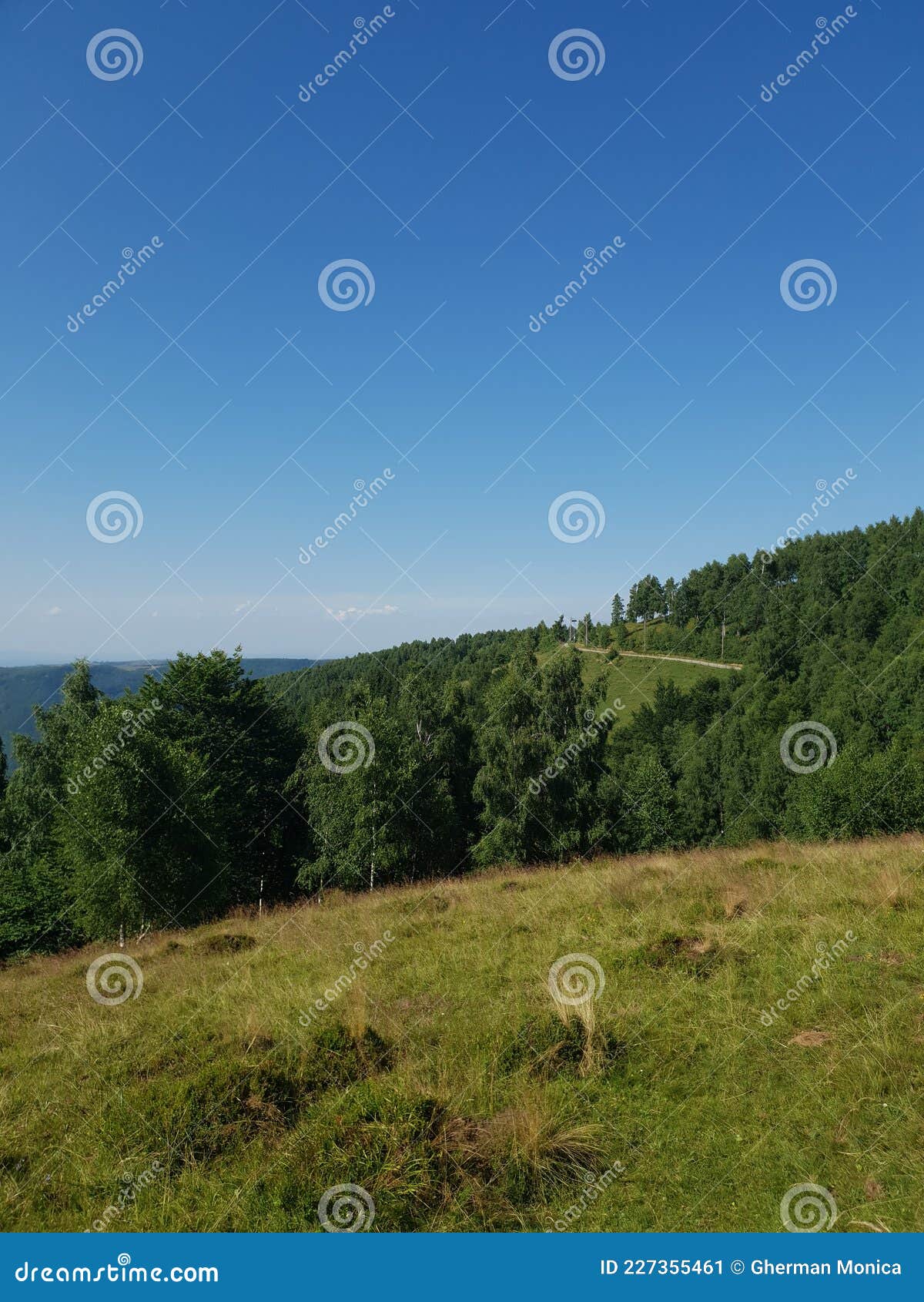Marisel View, Apuseni Mountains Stock Image - Image of cluj, pasture ...