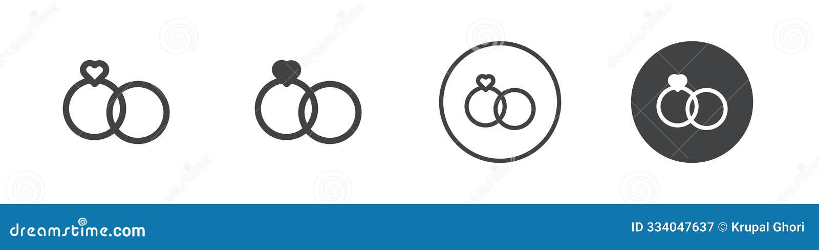 Marital Status Icon Vector Logo Outline Stock Vector - Illustration of ...