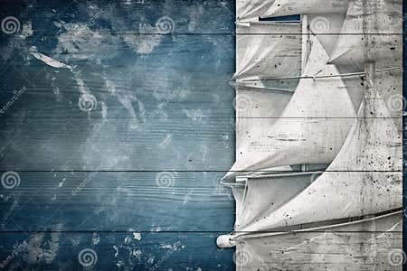 A Maritime Background Texture with Copy Space Created with Generative ...