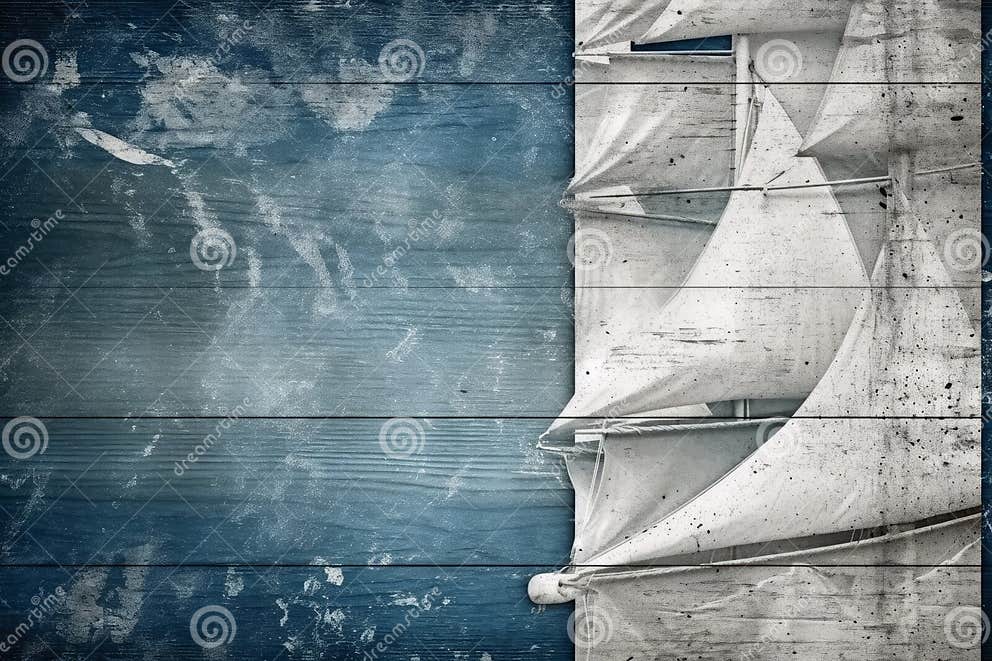 A Maritime Background Texture with Copy Space Created with Generative ...