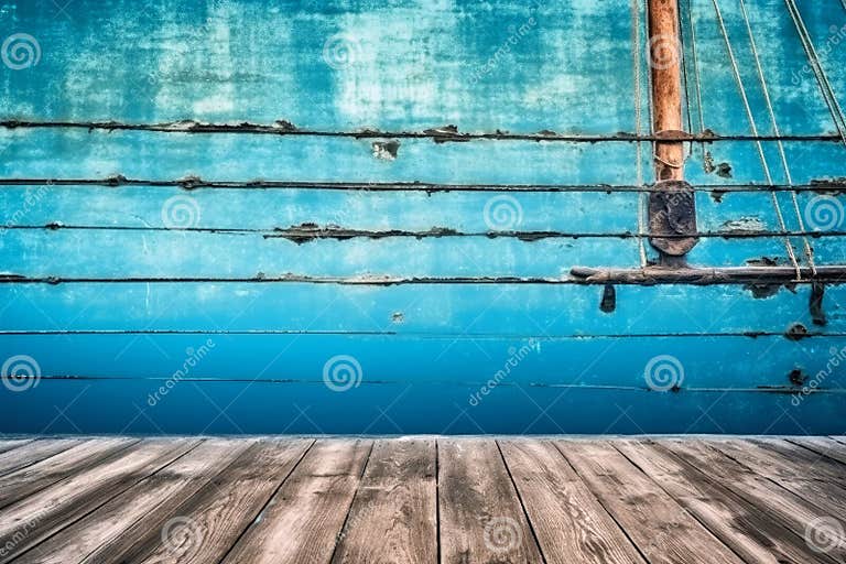 A Maritime Background Texture with Copy Space Created with Generative ...