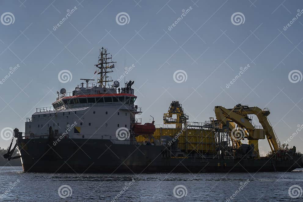 MARITIME ENGINEERING stock image. Image of infrastructure - 261273907