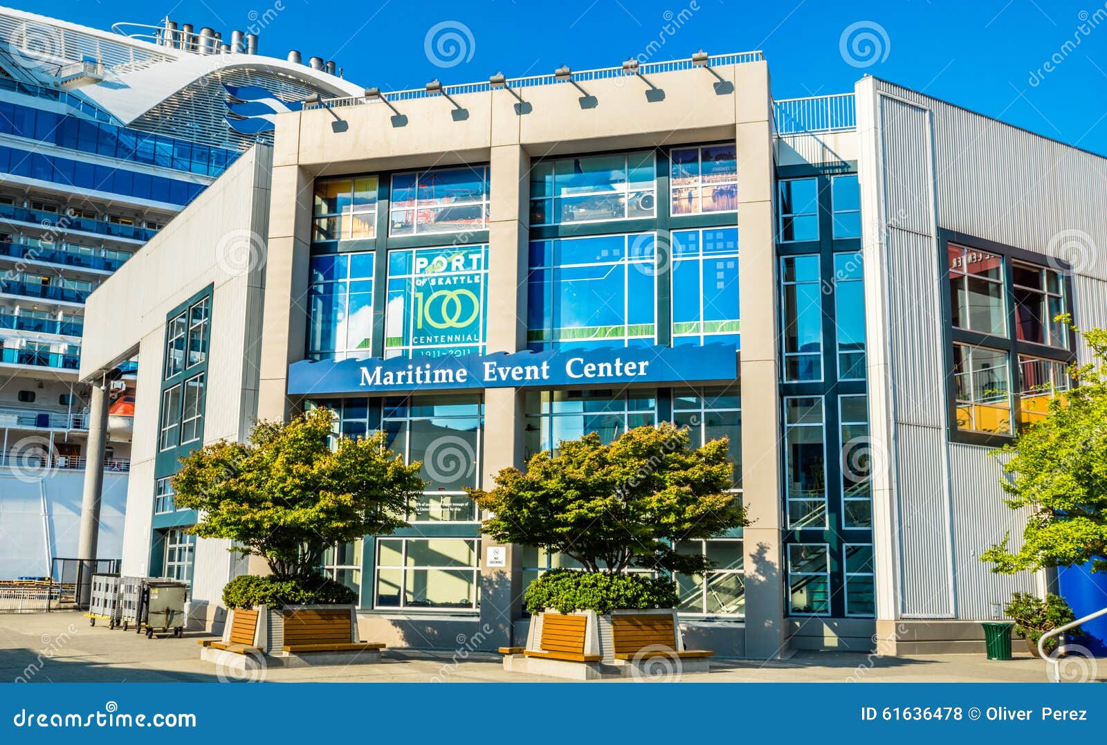 Maritime Event Center Seattle Waterfront Editorial Stock Photo - Image ...