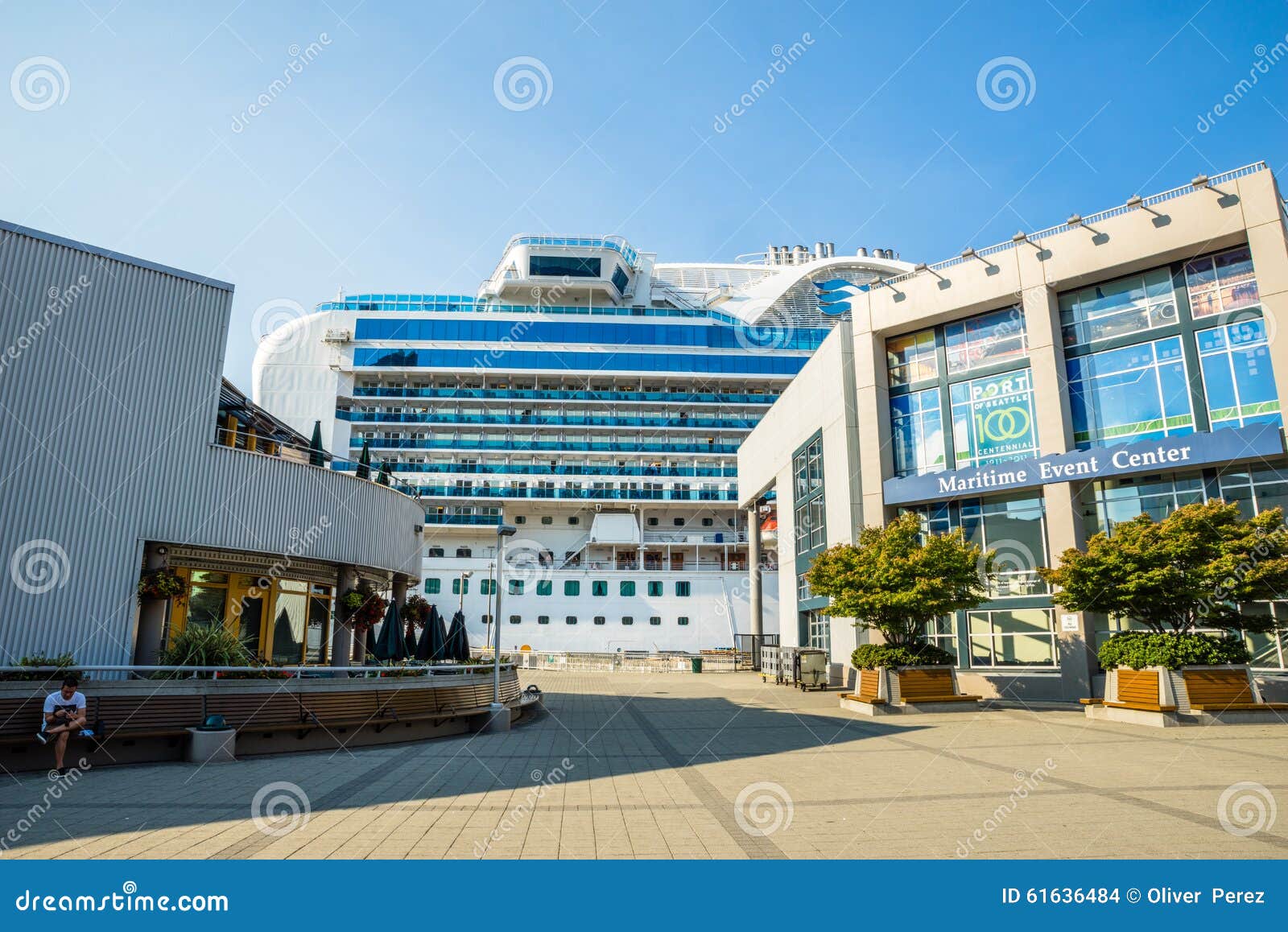 Maritime Event Center Seattle Waterfront Editorial Stock Image - Image ...