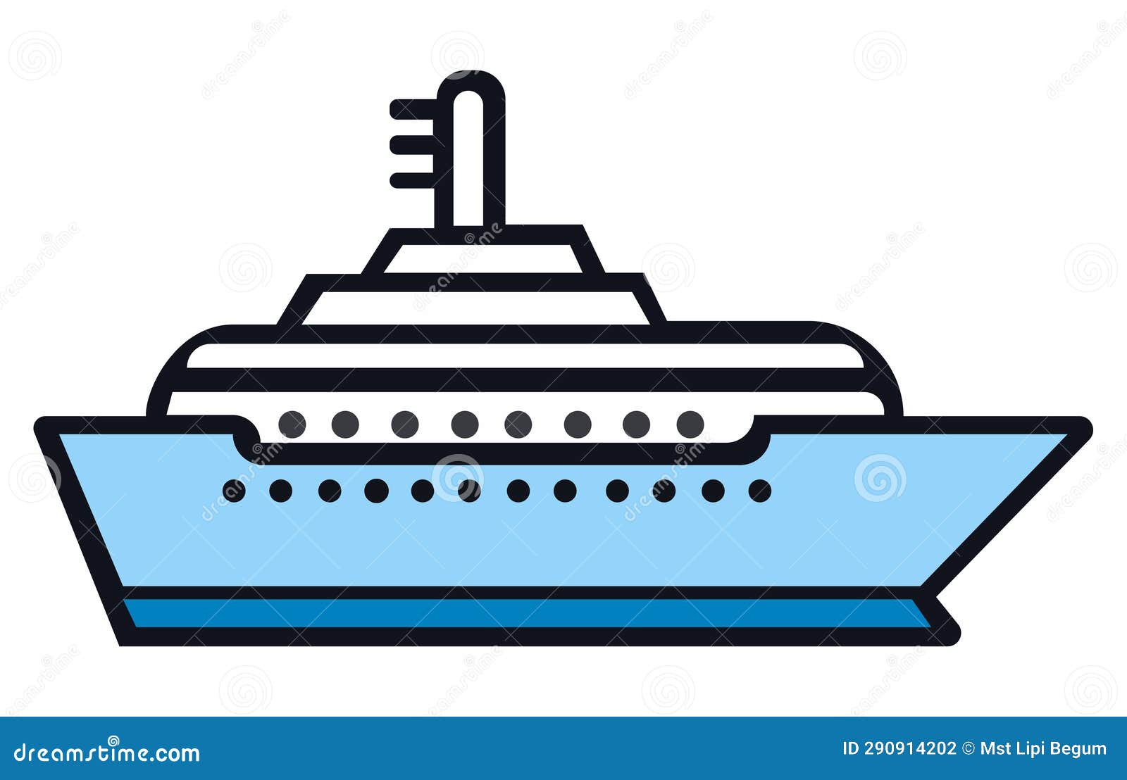 Maritime Ships Flat, Cargo Ship Container in the Ocean Transportation ...