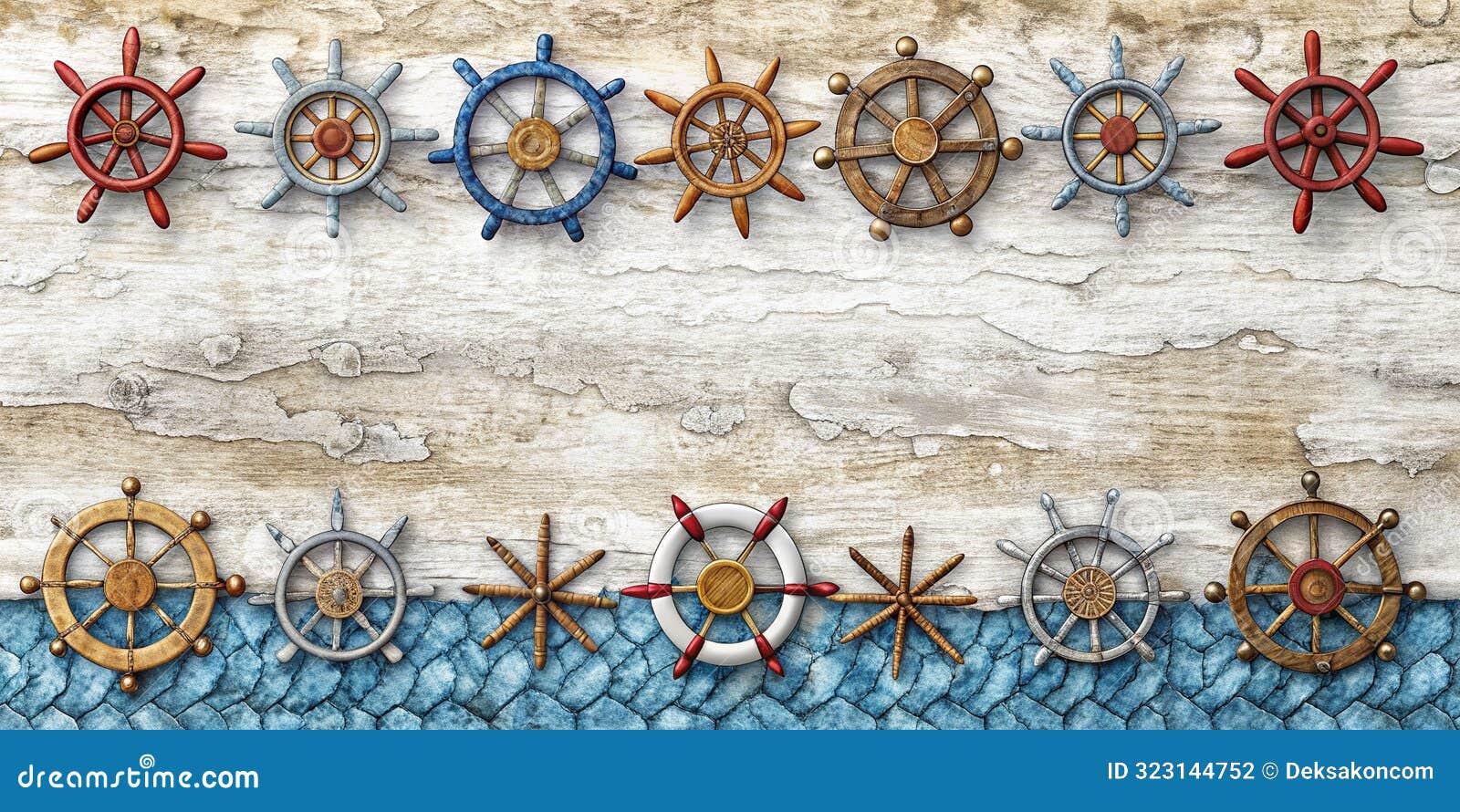 Maritime Texture S Abstract White Background Generative AI Stock ...