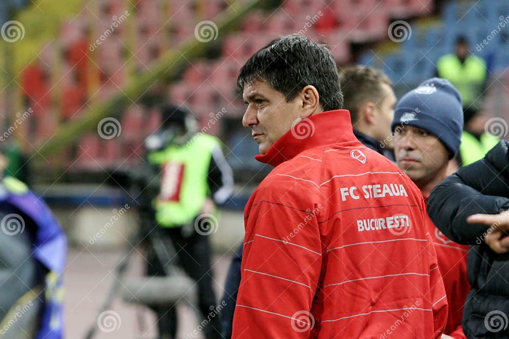 Marius Lacatus editorial image. Image of footballers, match - 9603275