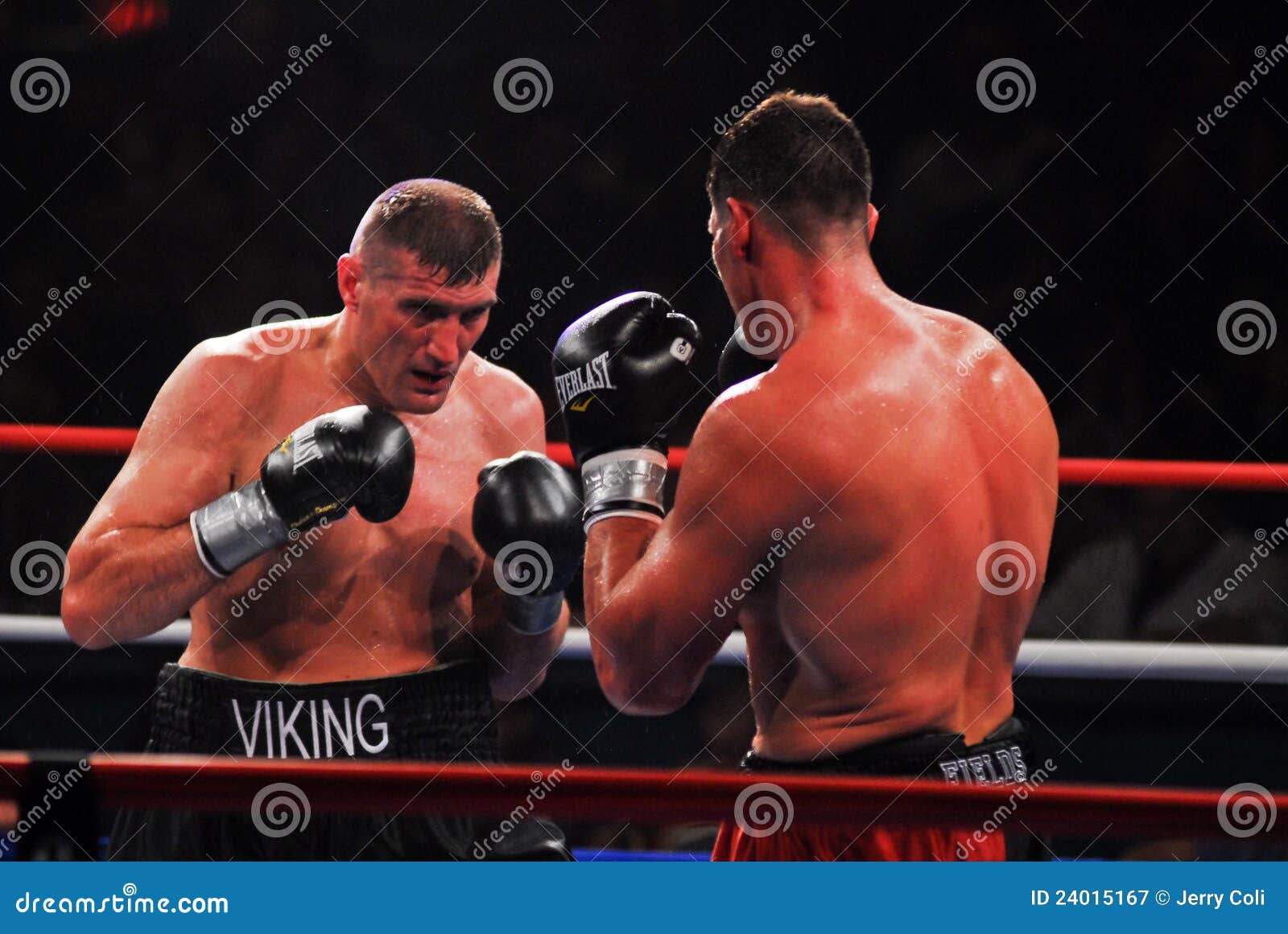 Mariusz Wach Battles Tye Fields Editorial Photography - Image of trunks ...