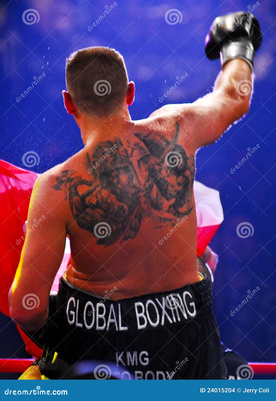 Mariusz Wach Salutes His Fans Editorial Stock Image - Image of boxer ...