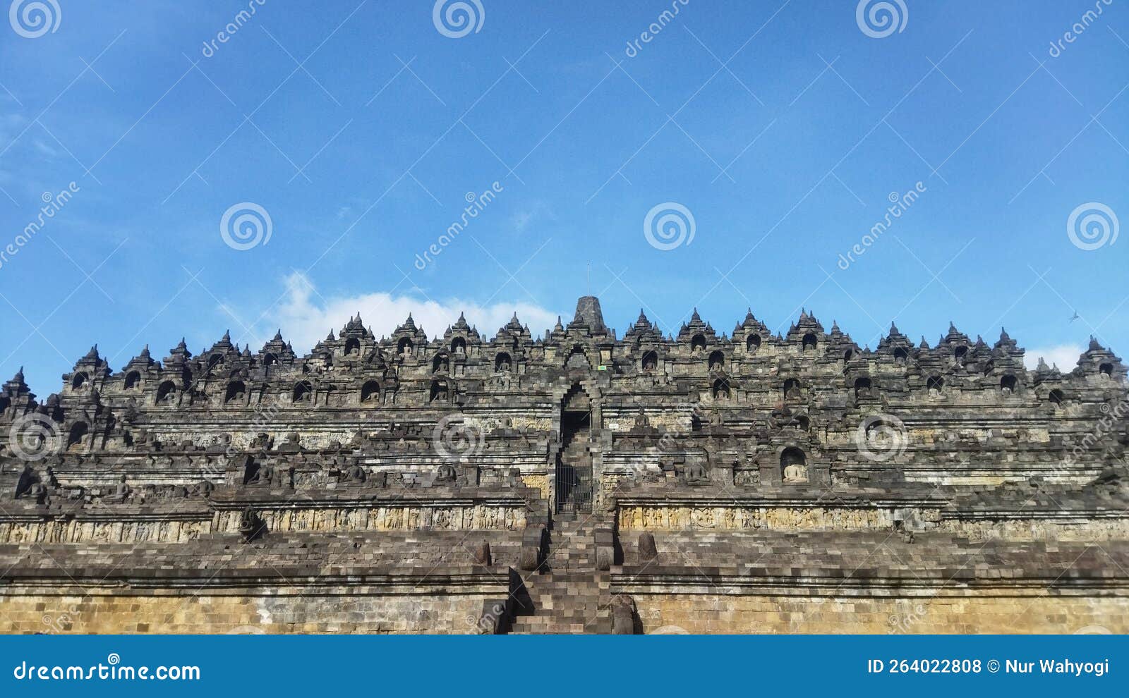 Mark of Borobudur Temple Central Java Stock Photo - Image of centeral ...