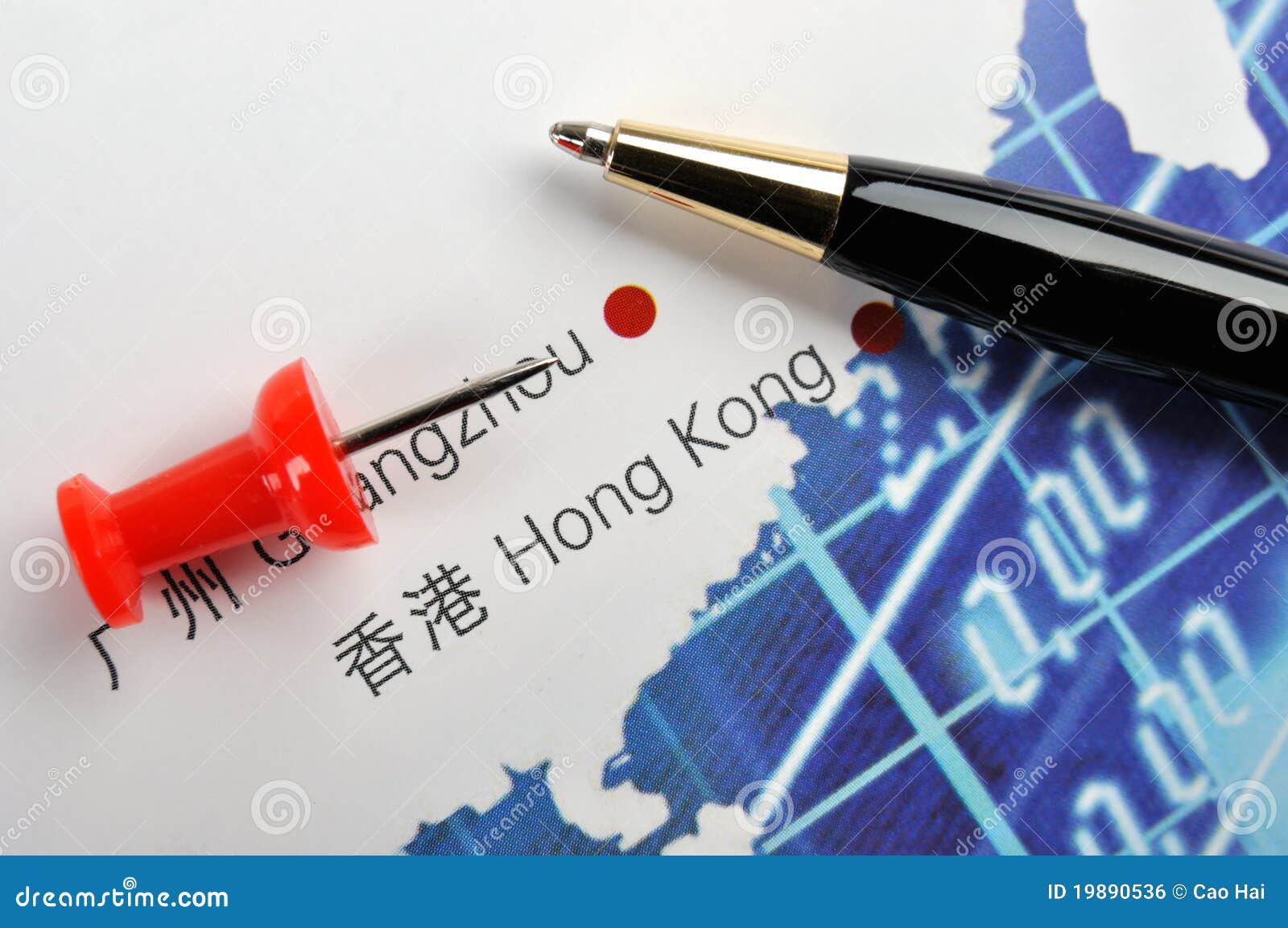 Mark of Business in Hongkong, China Stock Photo - Image of analysis ...