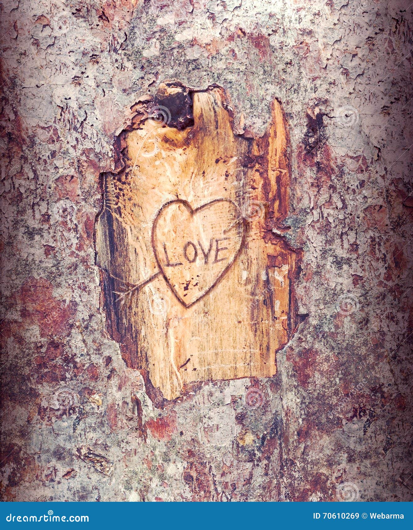 The mark of love stock image. Image of vintage, love - 70610269