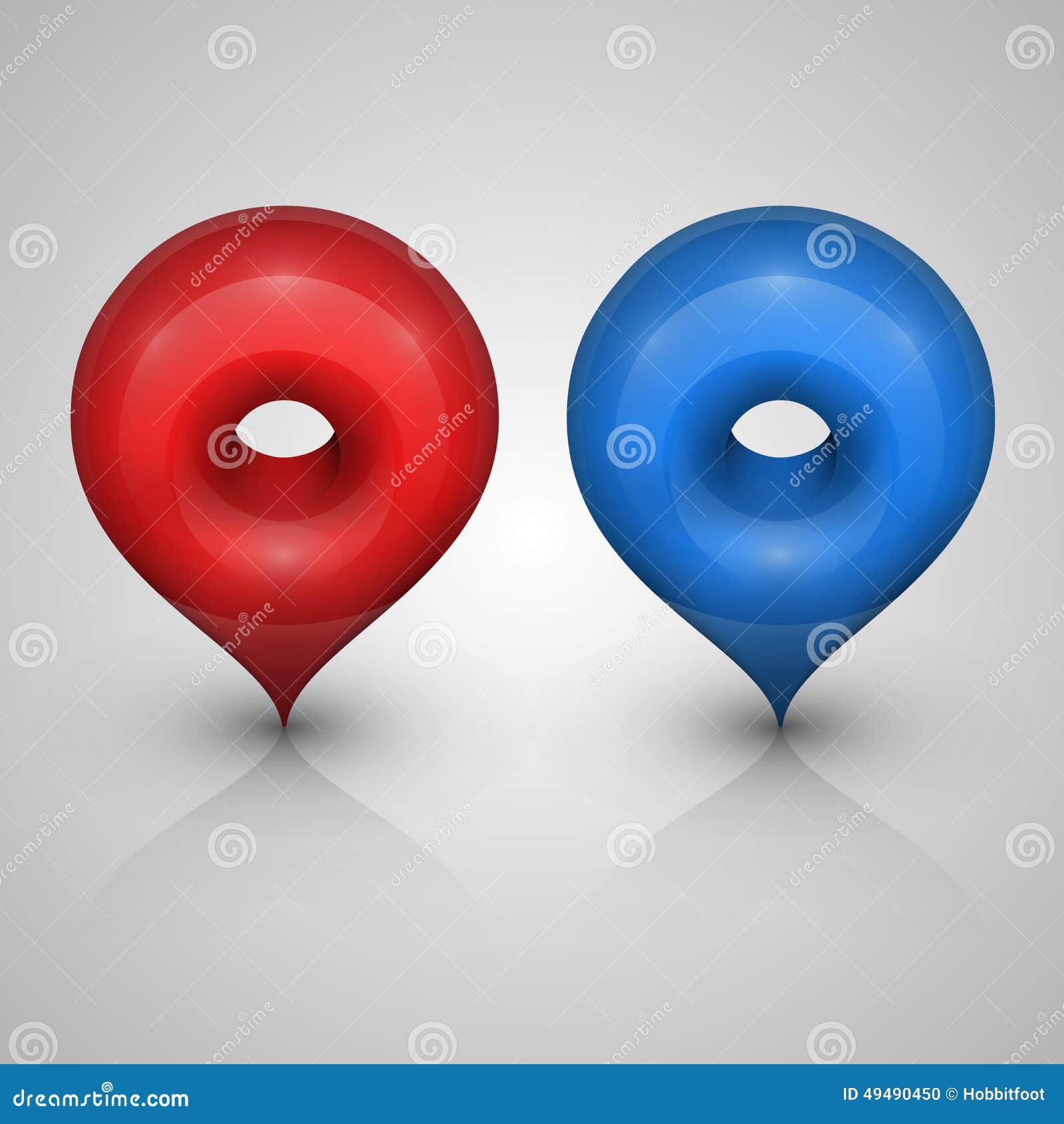 Mark on the map stock vector. Illustration of place, marker - 49490450