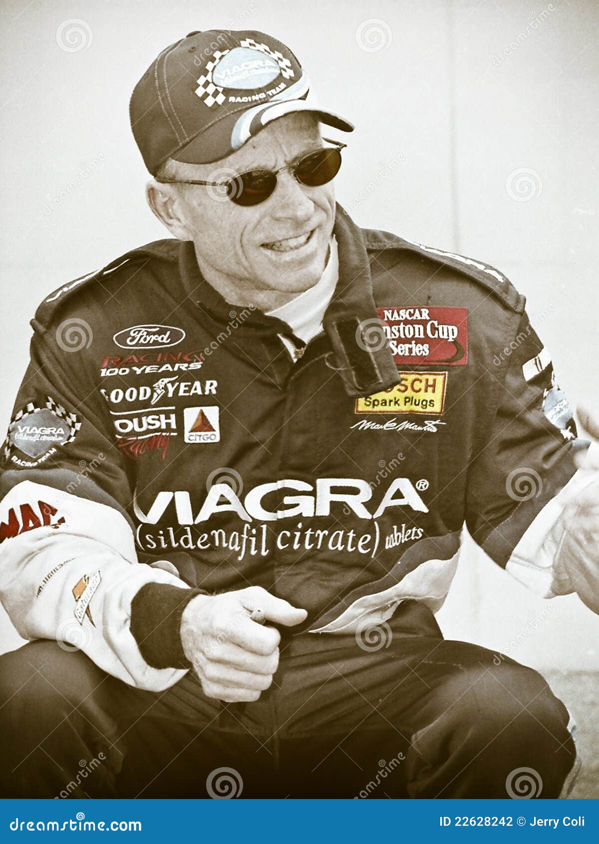 Mark Martin NASCAR driver editorial photography. Image of professional ...