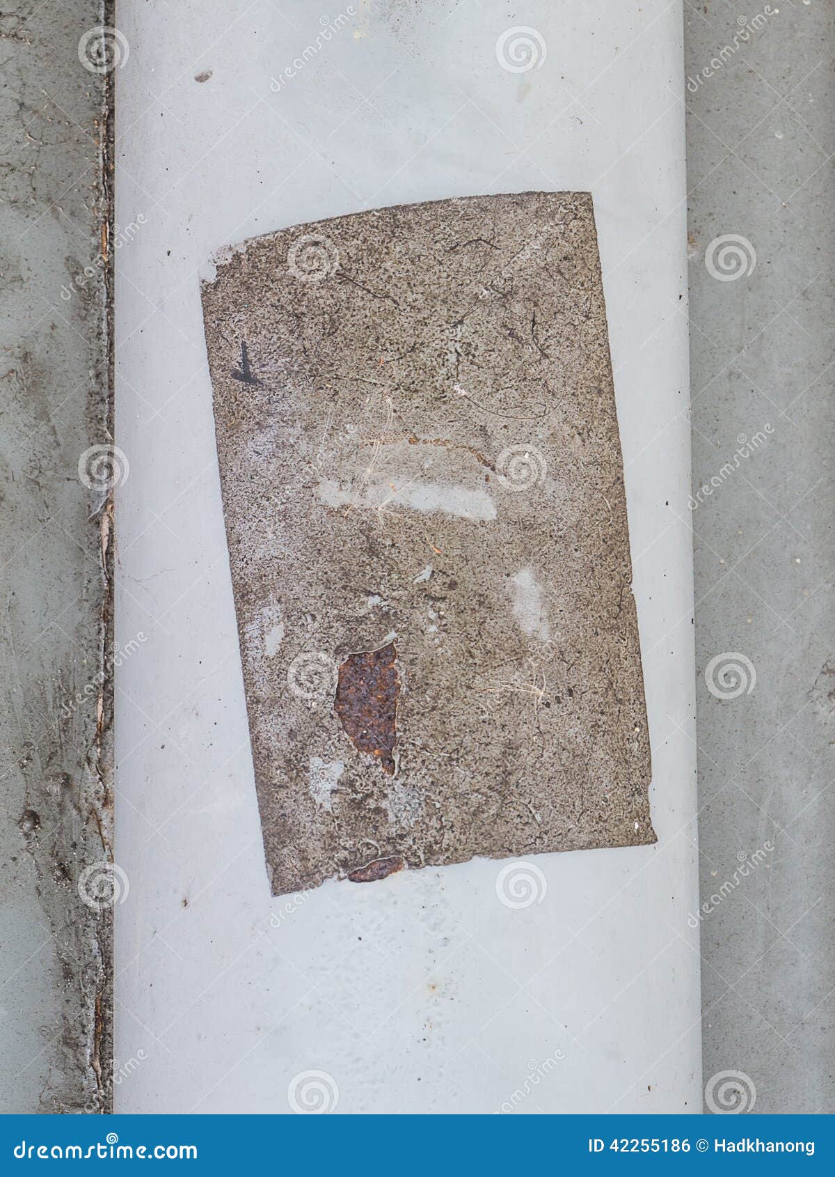 Mark and Stain of Peeled Sticker Stock Photo - Image of mark, dirty ...