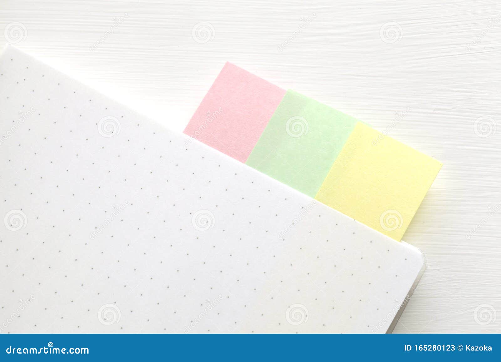 Mark with a sticky note stock image. Image of message - 165280123