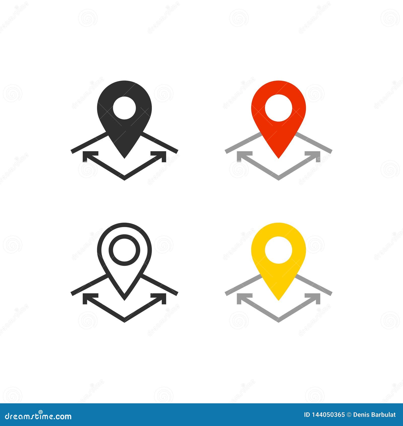 Mark the total area stock vector. Illustration of point - 144050365