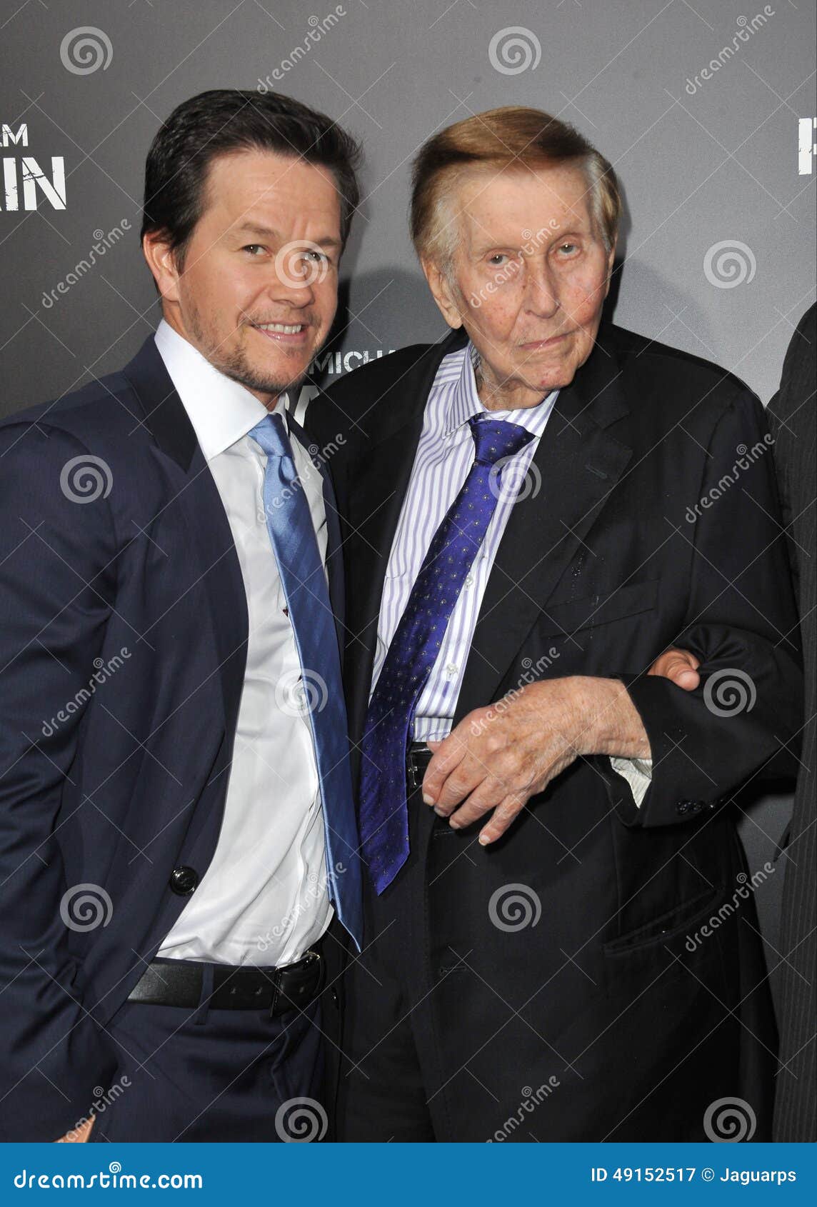 Mark Wahlberg & Sumner Redstone Fotografia Editorial - Imagem de ...