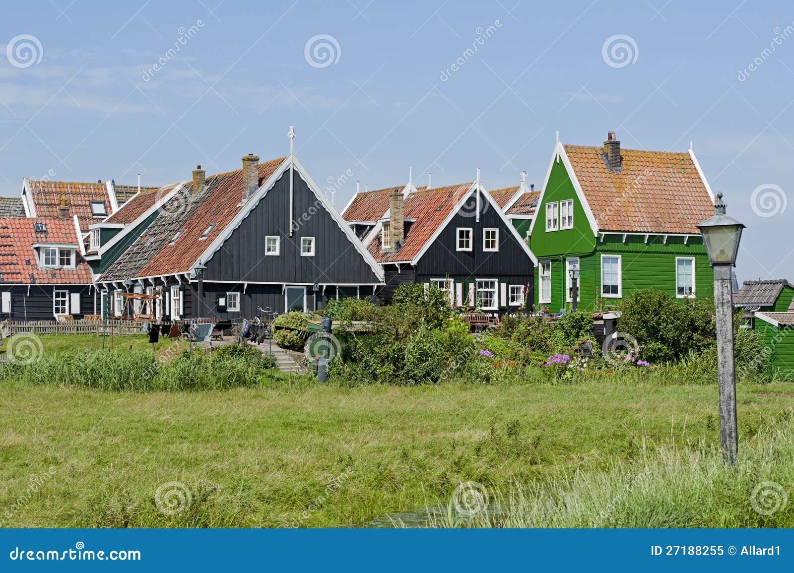 Marken, Netherlands stock image. Image of dutch, ditch - 27188255