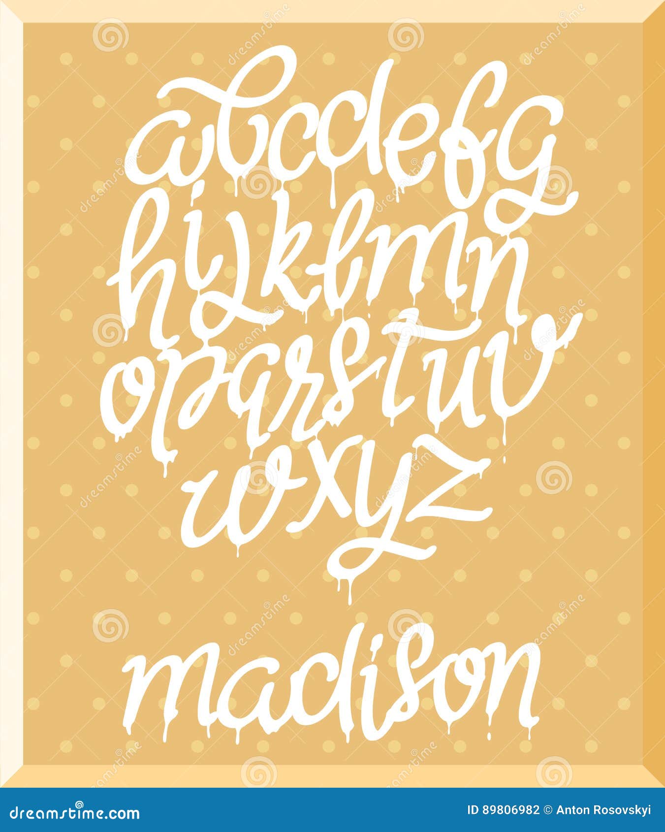 Marker Alphabet Set, Vector Illustration EPS. Stock Vector ...