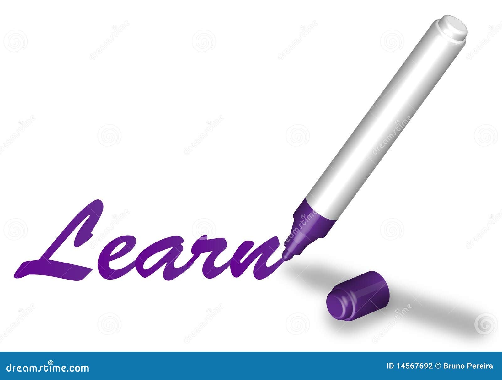 Red Marker Drawing Chart Stock Image | CartoonDealer.com #6805573