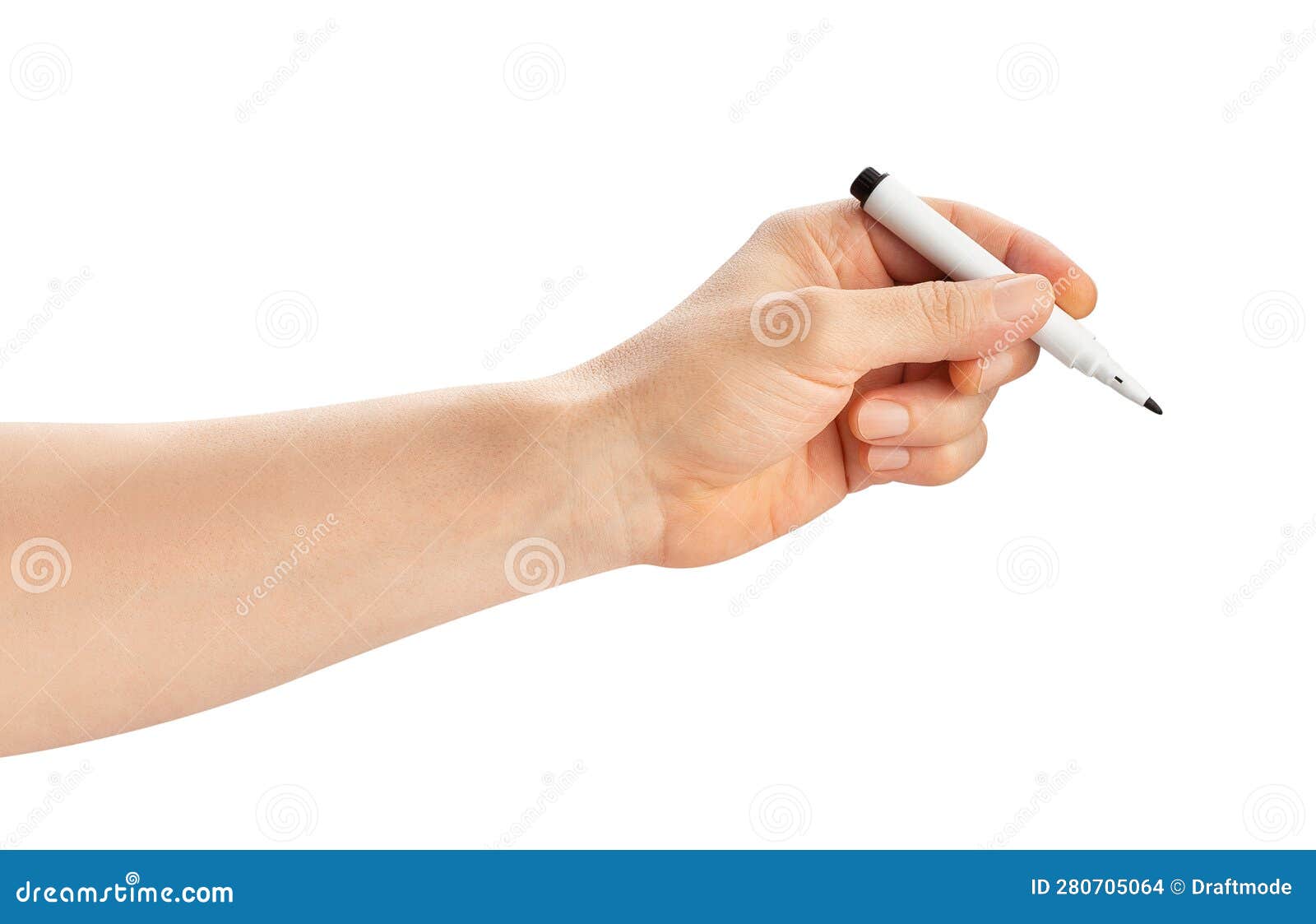 Marker in hand stock photo. Image of idea, blackboard - 280705064